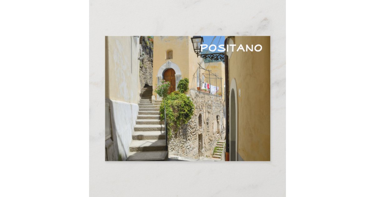 Positano, Italy Postcard | Zazzle