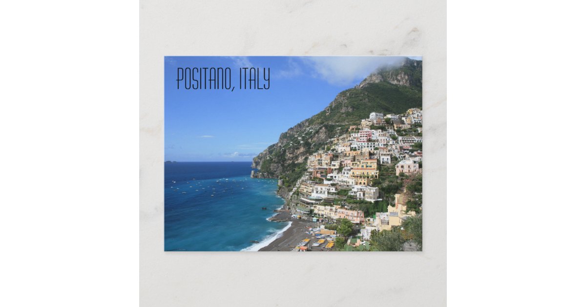 Positano, Italy Postcard | Zazzle