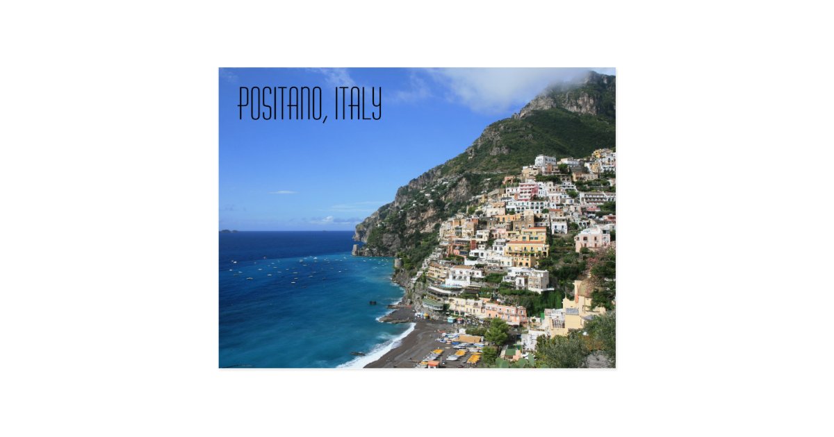 Positano, Italy Postcard | Zazzle.com