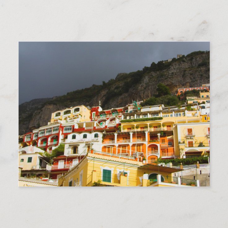 Positano, Italy Postcard | Zazzle
