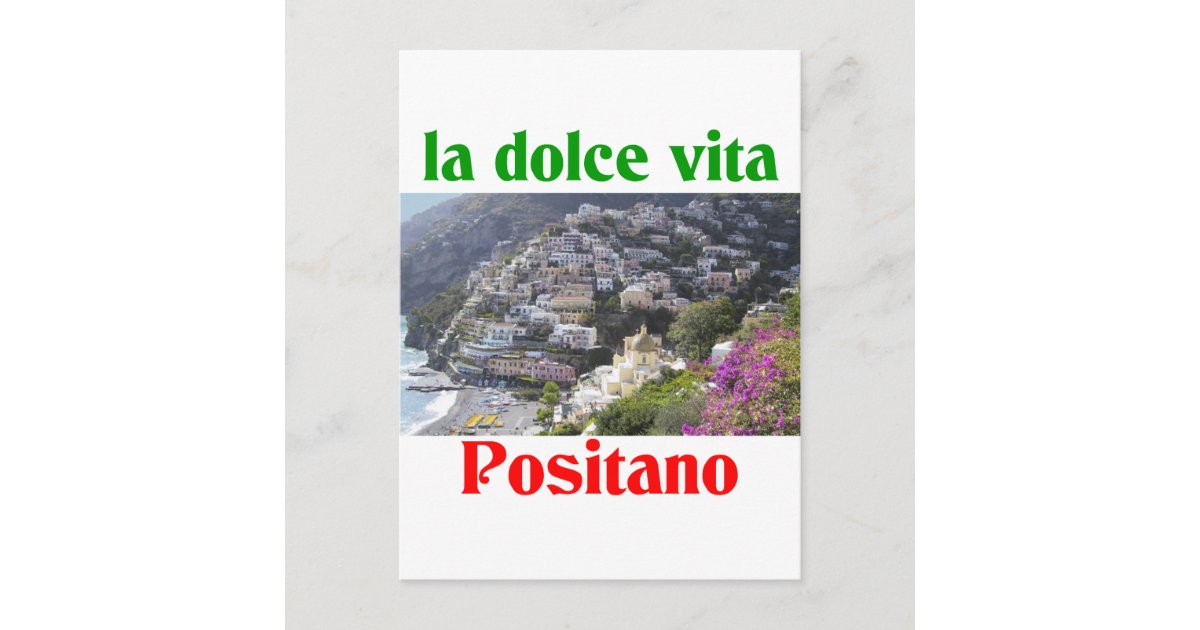 Positano Italy Postcard | Zazzle