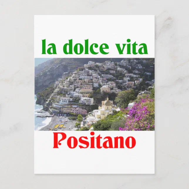 Positano Italy Postcard | Zazzle