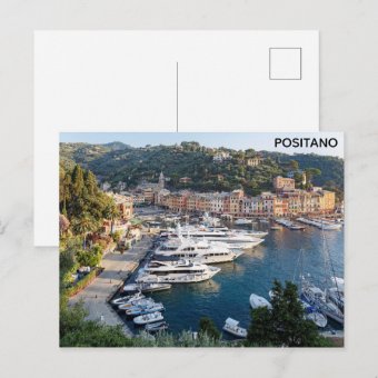 Positano Italy Travel Photo Postcard | Zazzle