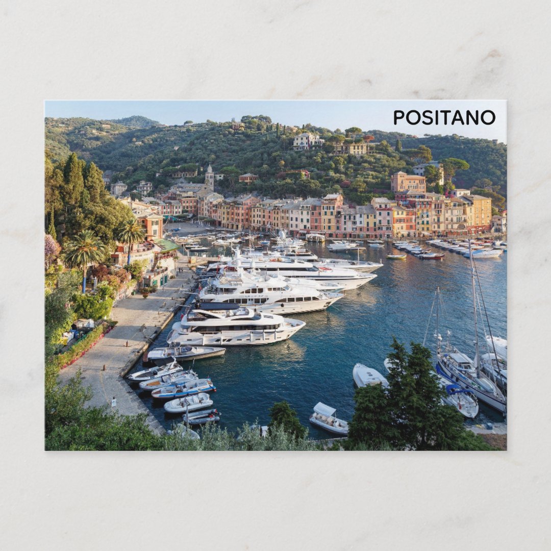 Positano Italy Travel Photo Postcard | Zazzle