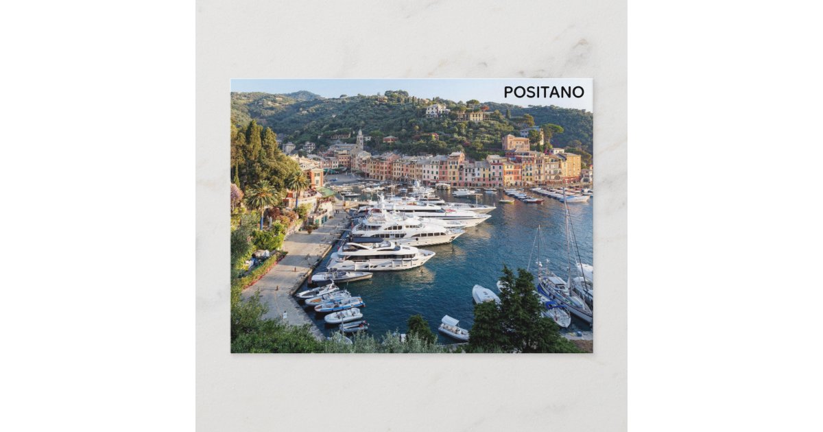 Positano Italy Travel Photo Postcard | Zazzle