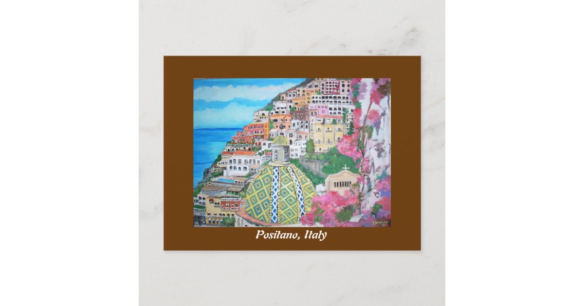 Positano Postcard | Zazzle