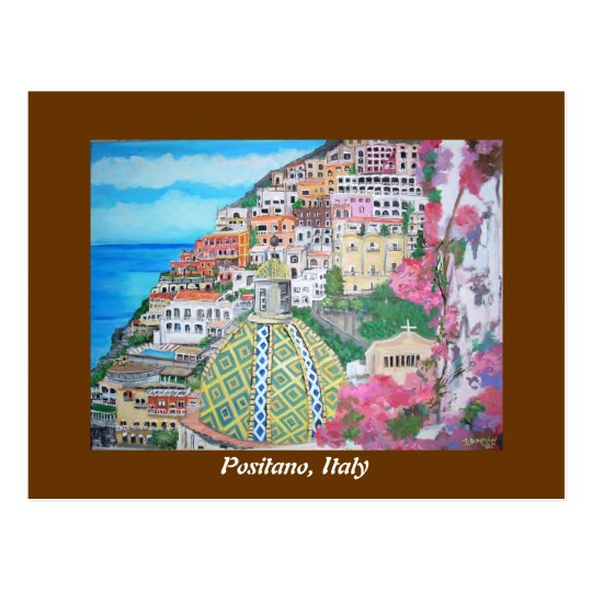 Positano Postcard | Zazzle.com