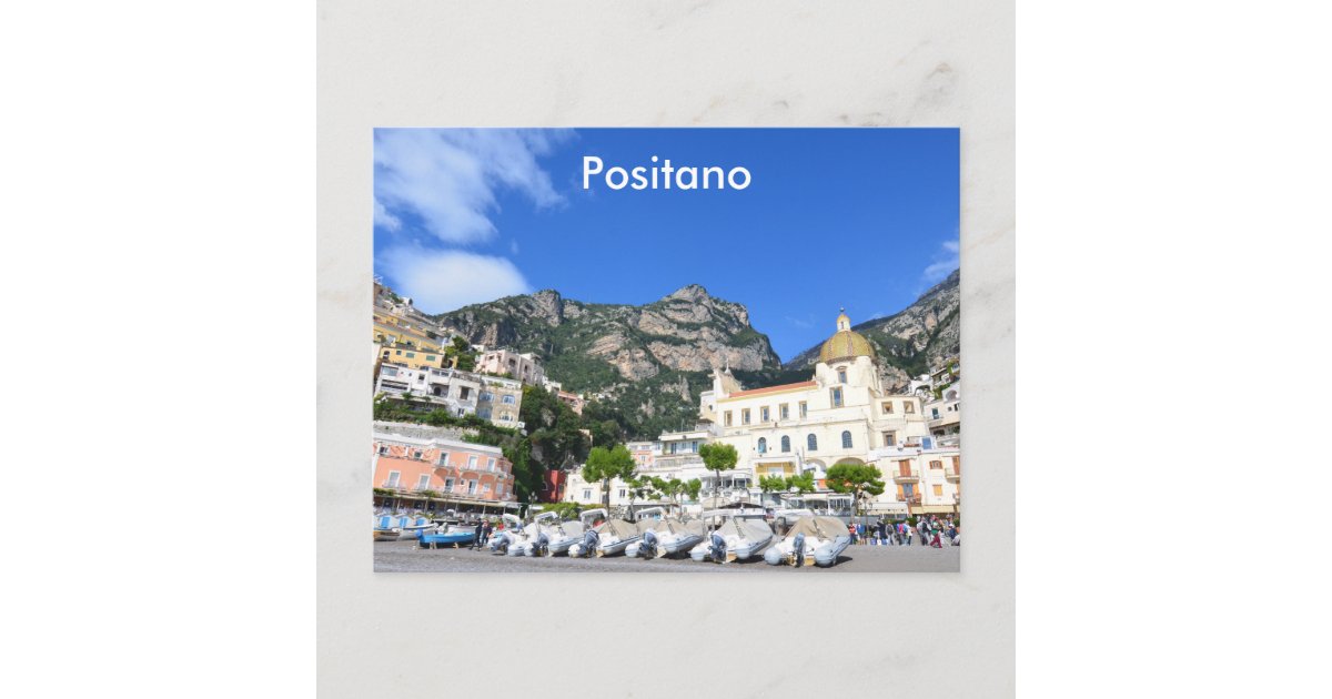 Positano Postcard | Zazzle