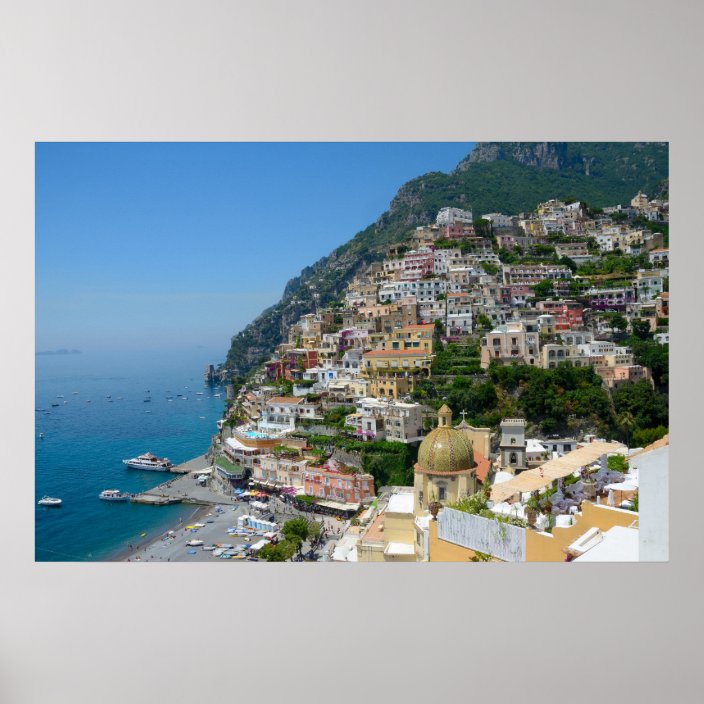 Positano Poster | Zazzle.com