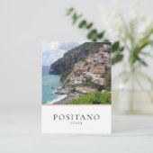 Positano town at the Amalfi coast in Italy Postcard | Zazzle