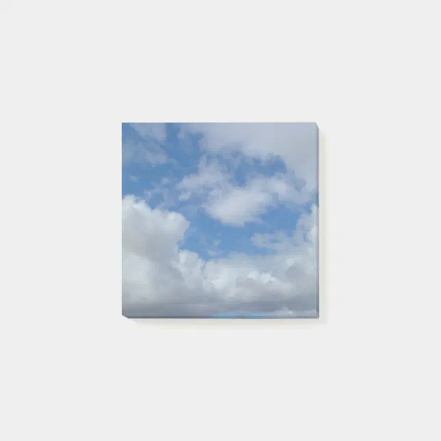 Positive Blue Sky Post-it Notes | Zazzle