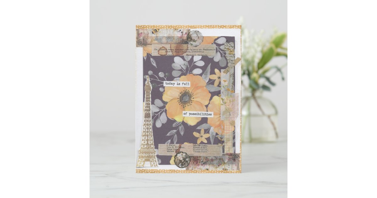 Positive Encouragement Inspirational Greeting Card | Zazzle