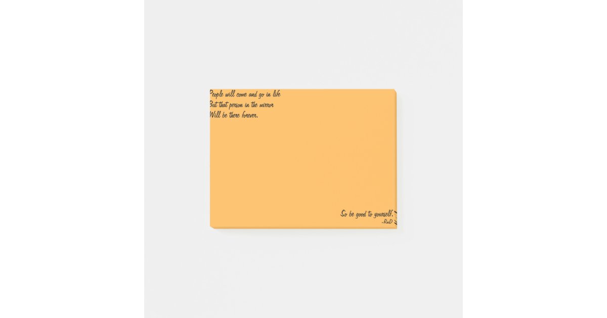 Positive Post-It Notes | Zazzle