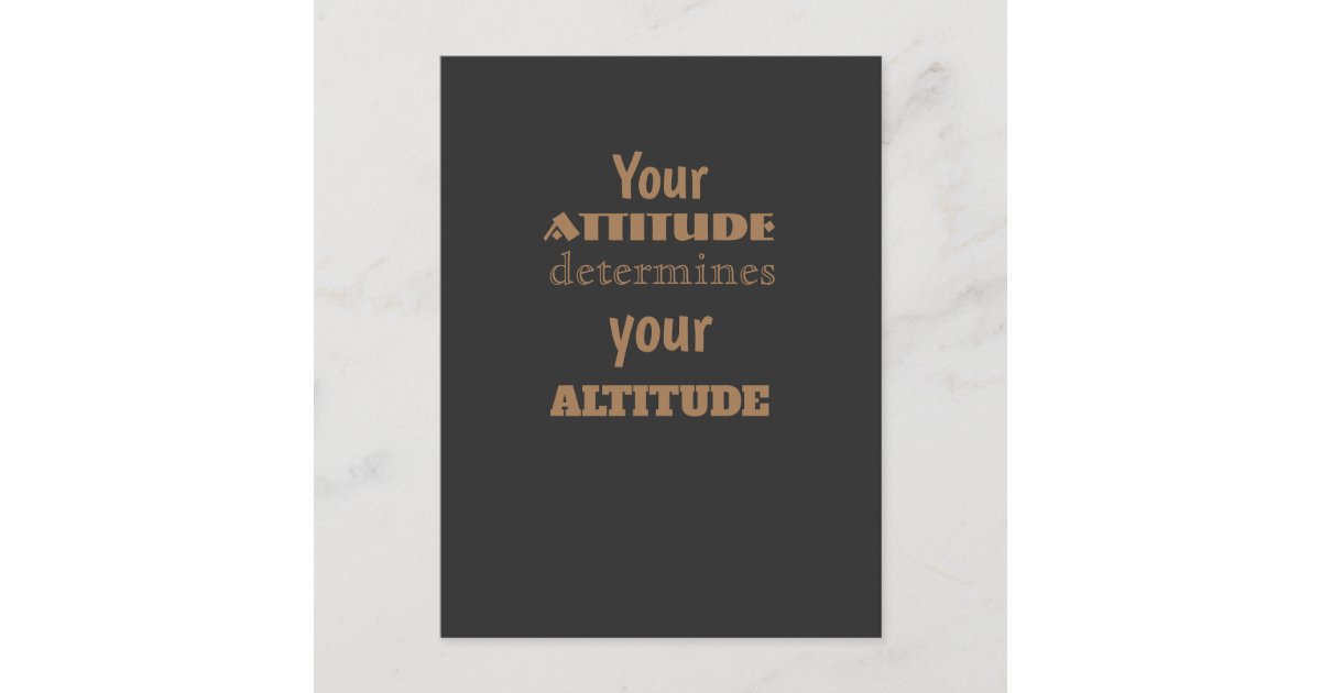 Positive Quote Postcard | Zazzle