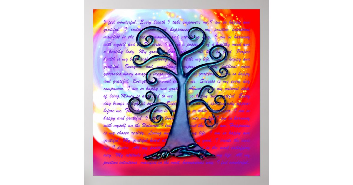 Positive Thinking Poster | Zazzle