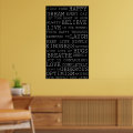 Positive Thoughts Inspirational Motivational Poster | Zazzle