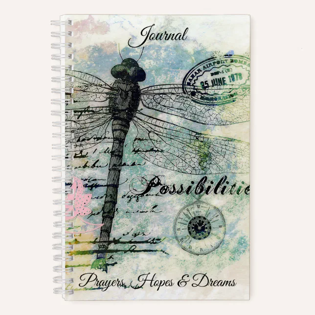 Possibilities dragonfly journal | Zazzle
