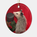 Possum Christmas Ornament | Zazzle