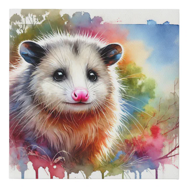 printable possum picture