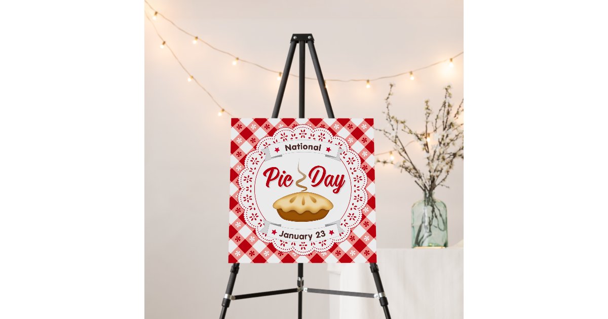 Post a Pie Day Poster | Zazzle