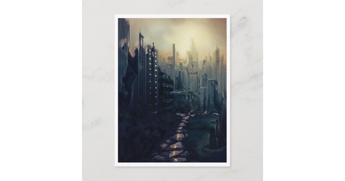 Post Apocalypse Postcard | Zazzle