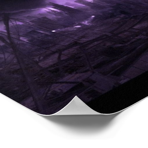 Post Apocalyptic City Poster | Zazzle