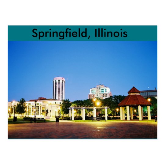post card of Springfield, Illinois | Zazzle.com