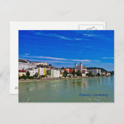 post card Passau, bavaria, germany, | Zazzle