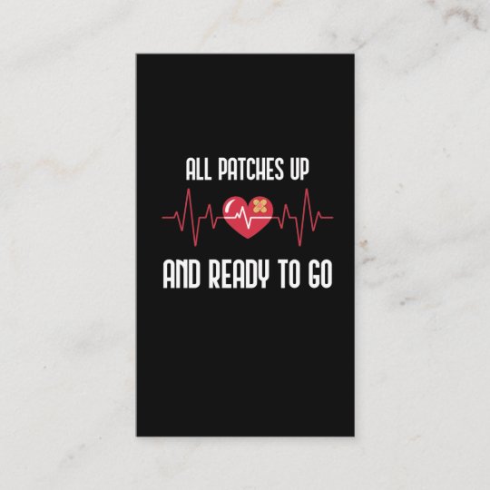 Post Heart Surgery Get Well Bypass Recovery Business Card | Zazzle.com