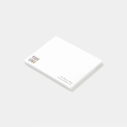 Post-it® Notes Custom Company Logo Promotional | Zazzle
