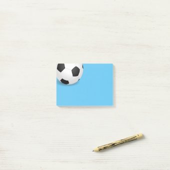 Post-it-Notes-Soccer Ball Post-it Notes | Zazzle
