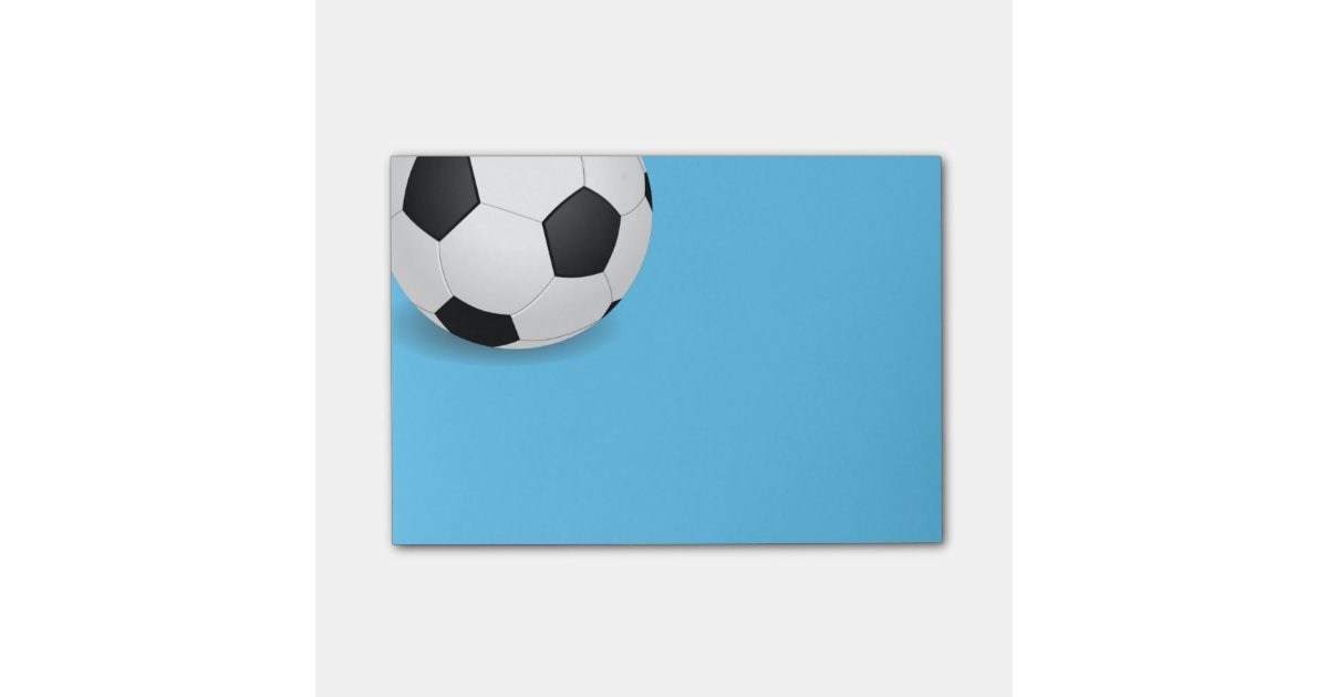 Post-it-Notes-Soccer Ball Post-it® Notes | Zazzle