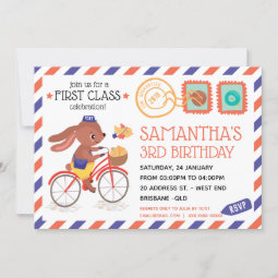 Post Office Birthday Party Invitation | Zazzle