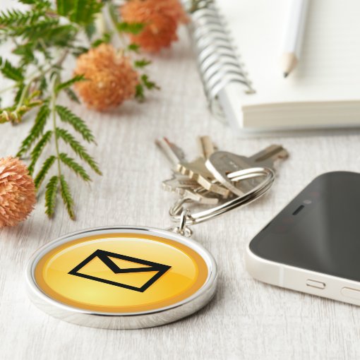 Post Office Box Key Keychain | Zazzle