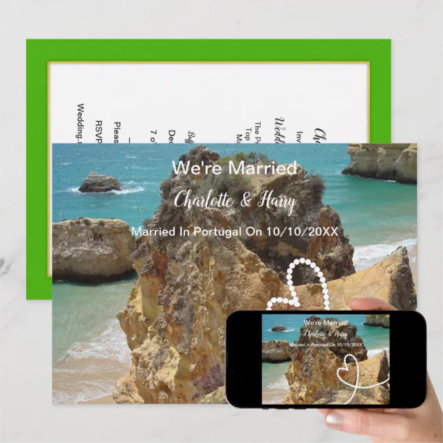 post-wedding-reception-party-married-in-portugal-invitation-zazzle
