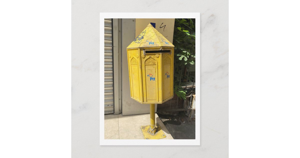 Posta ve Telgraf Teşkilatı (PTT) Postcard | Zazzle