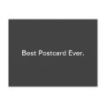 Postcard: Best Postcard | Zazzle