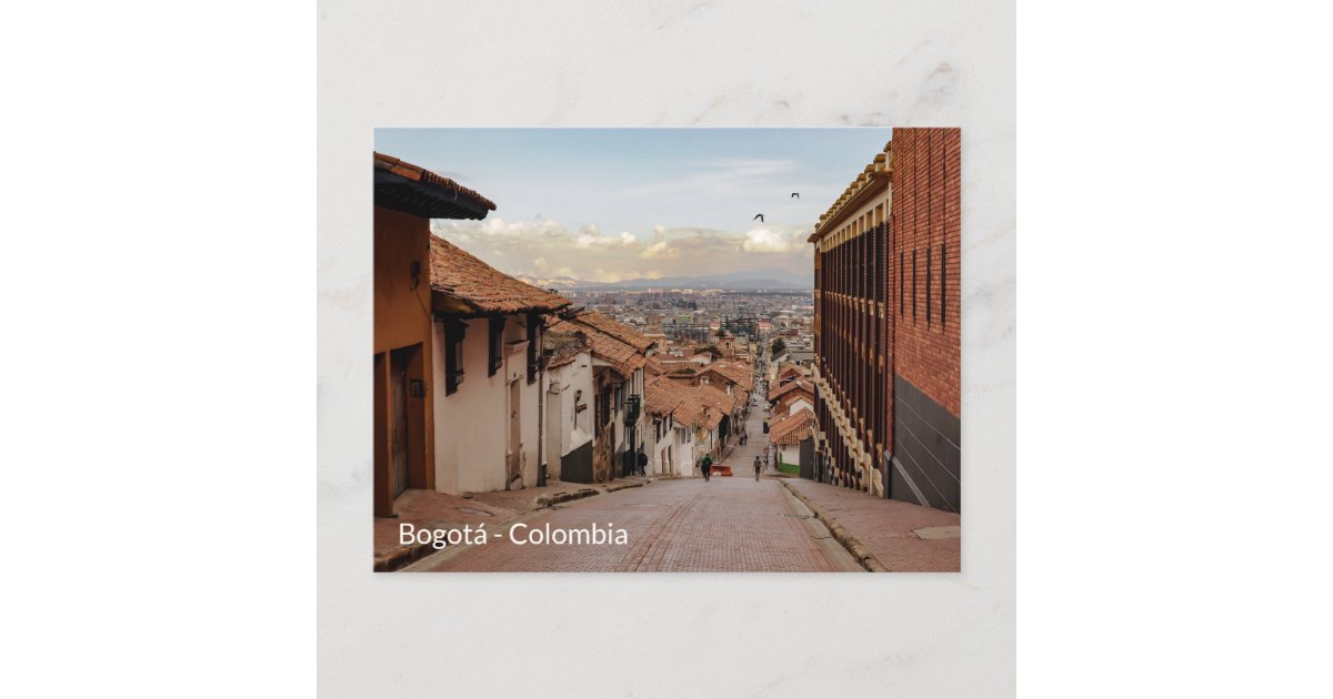 Postcard Bogotá Colombia Postkarte | Zazzle