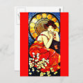 Postcard-Classic/Vintage-Alphonse Mucha 59 Postcard | Zazzle