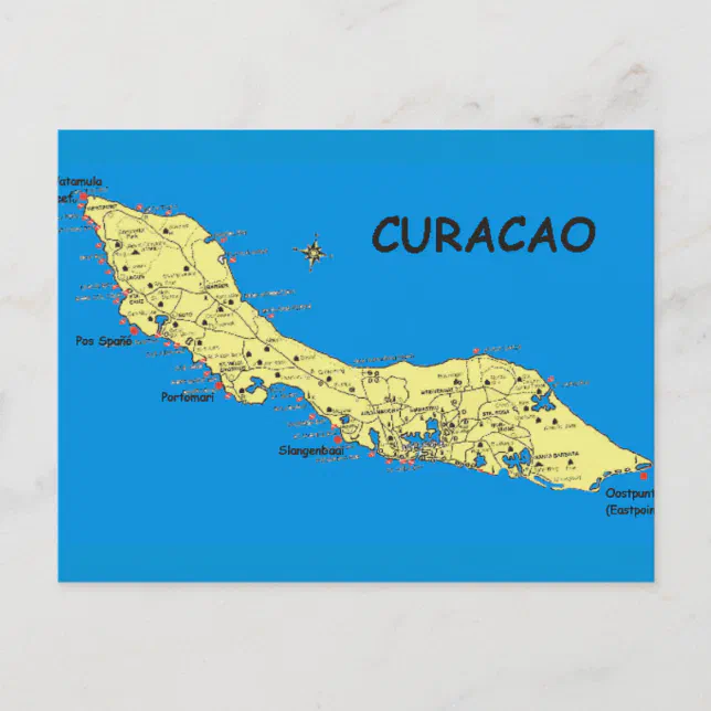 Postcard Curacao Island in the Sun | Zazzle