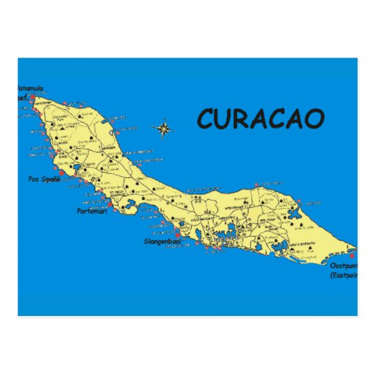 Postcard Curacao Island in the Sun | Zazzle.com