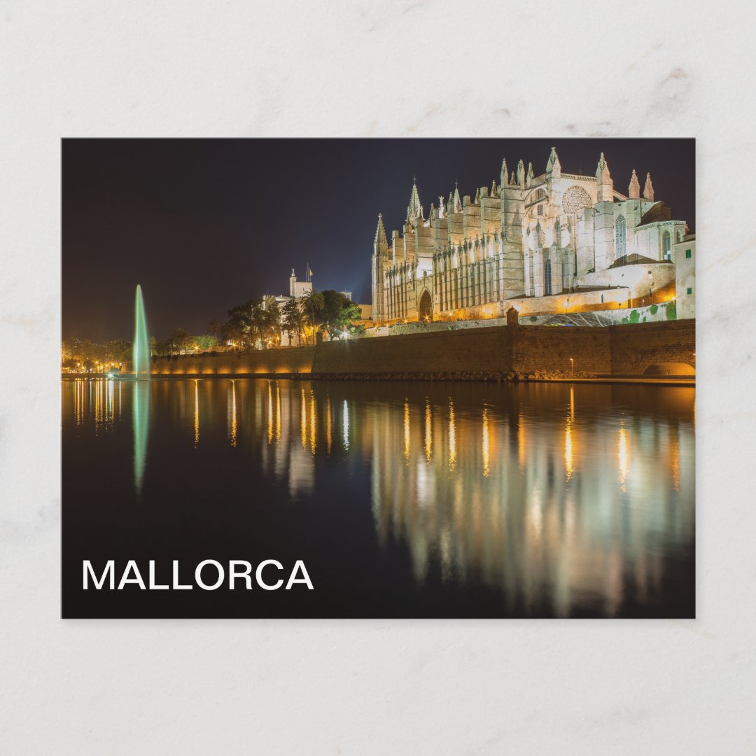 postcard de la Cathedral de Palma de Mallorca | Zazzle