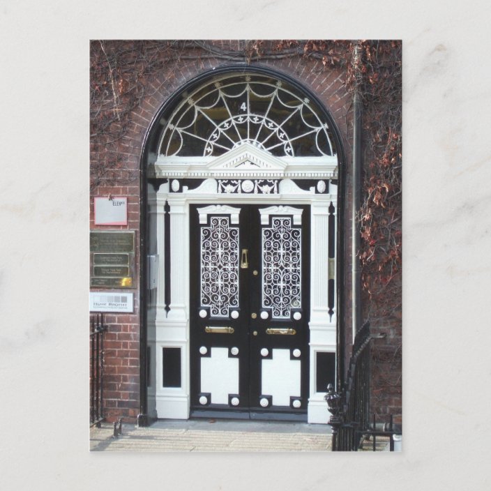 Postcard: Doors of Dublin Postcard | Zazzle.com