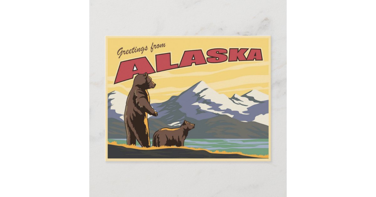 Postcard From Alaska | Zazzle