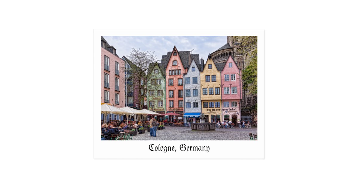 Postcard from Cologne, Germany | Zazzle.com