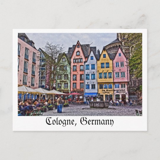 Postcard from Cologne, Germany | Zazzle.com