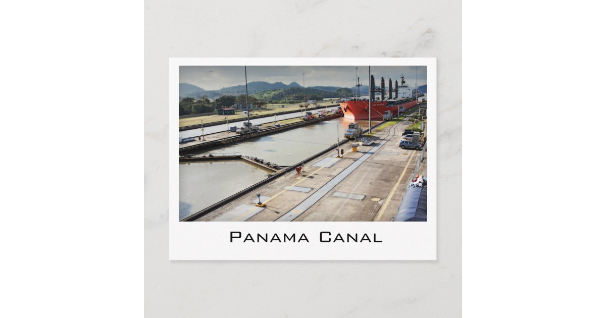 Postcard from Panama Canal | Zazzle