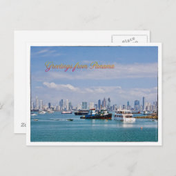 Postcard from Panama City | Zazzle