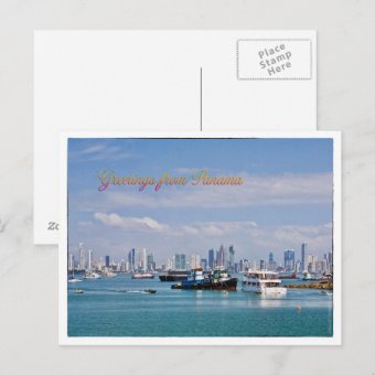 Postcard from Panama City | Zazzle