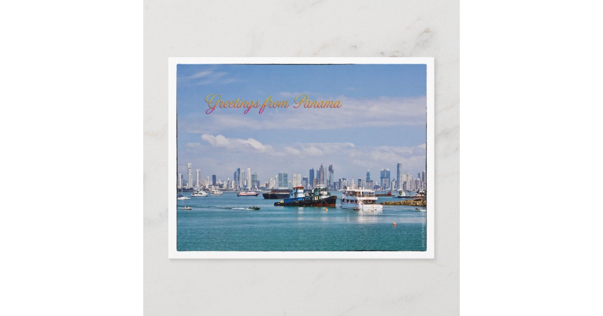 Postcard from Panama City | Zazzle